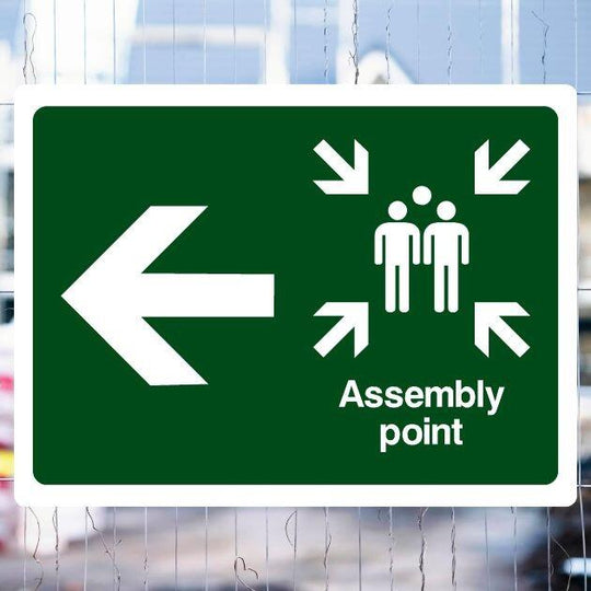 Assembly Point Signs – Safe Emergency Gathering Signs – The Safety ...