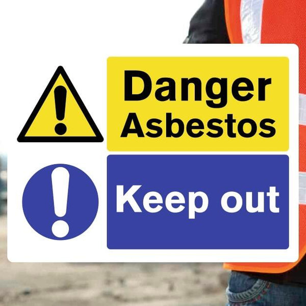 Danger Asbestos Keep Out Safety Sign – The Safety Sheep Store