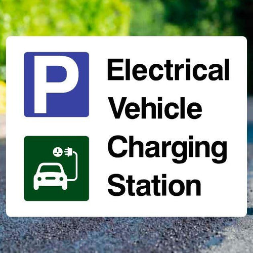EV Charging Station Sign | Made in Britain – The Safety Sheep Store