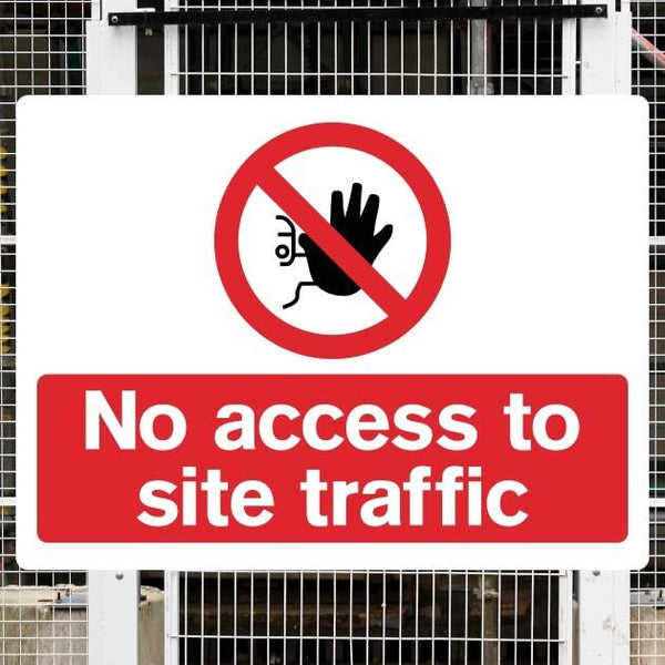 No Access Traffic Sign – Safety Sheep Store – The Safety Sheep Store