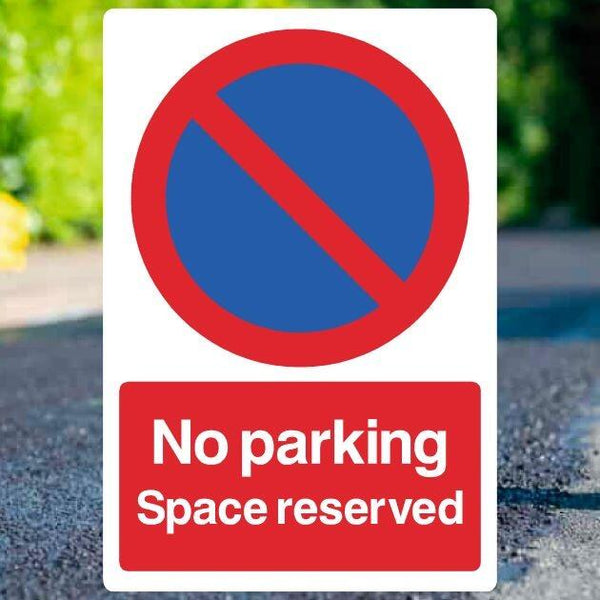 No Parking Reserved Sign | Made in Britain – The Safety Sheep Store