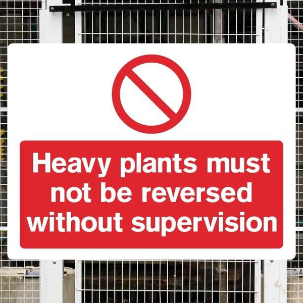 No Reversing Area Sign | Safety Sheep – The Safety Sheep Store