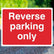 Reverse Parking Only Sign | Made in Britain – The Safety Sheep Store